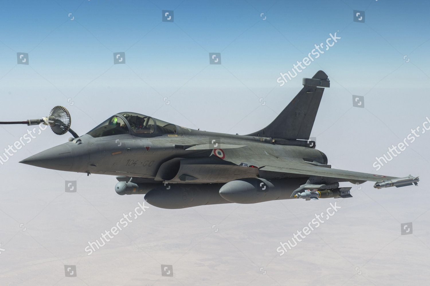 Rafale Fighter Jets Flying On Reconnaissance Editorial Stock Photo ...