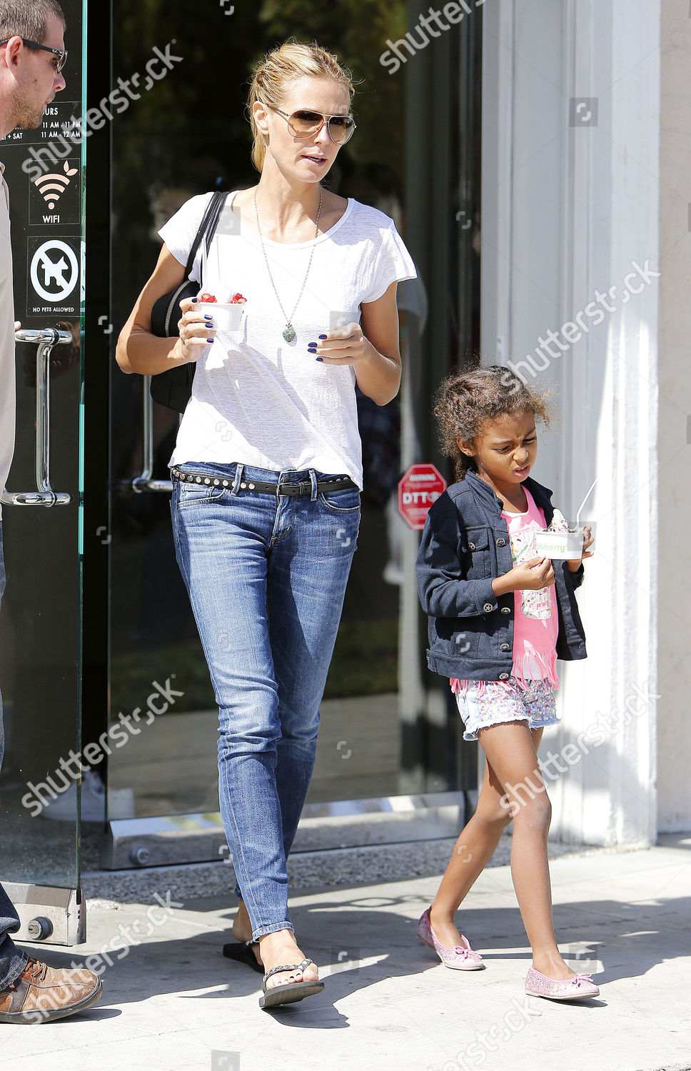 Heidi Klum Lou Sulola Samuel Editorial Stock Photo - Stock Image ...