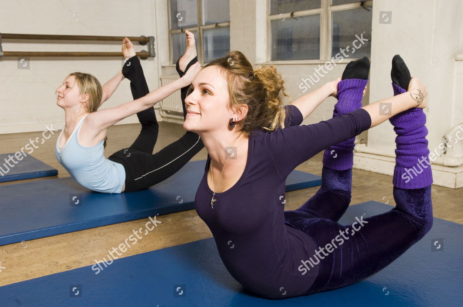 Model Released Exercise Class Body Control Editorial Stock Photo ...
