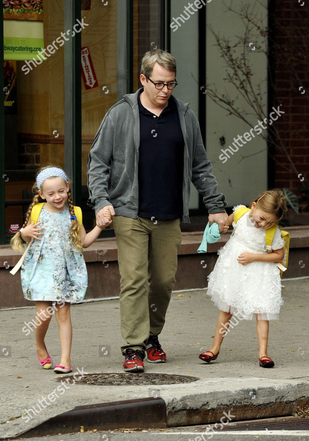 Matthew Broderick Twins Marion Broderick Tabitha Editorial Stock Photo ...