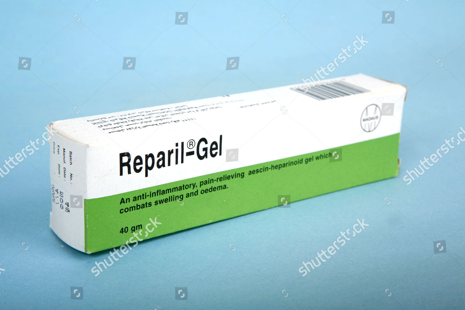 Reparilgel Antiinflammatory Gel Combat Swelling Oedema Editorial Stock ...