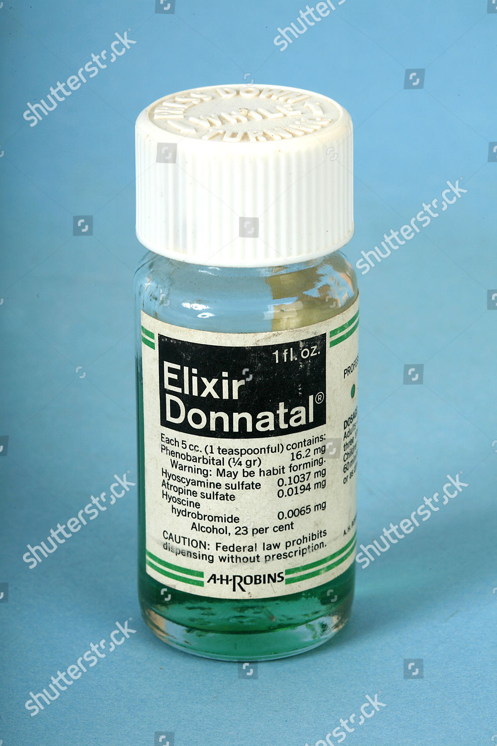 Elixir Donnatal Used Treatment Irritable Bowel Editorial Stock Photo ...