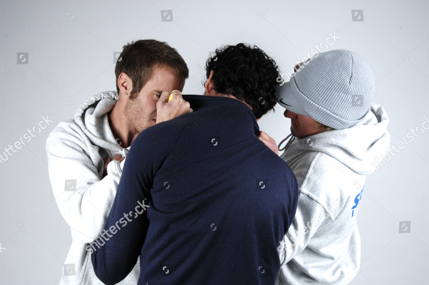 Model Released Two Young Men Beating Editorial Stock Photo - Stock ...