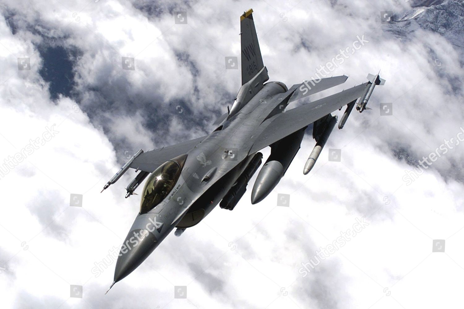 F16 13th Fighter Squadron Editorial Stock Photo - Stock Image ...