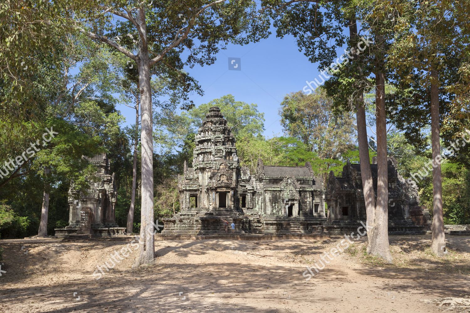 Thommanon Temple Angkor Siem Reap Cambodia Editorial Stock Photo ...
