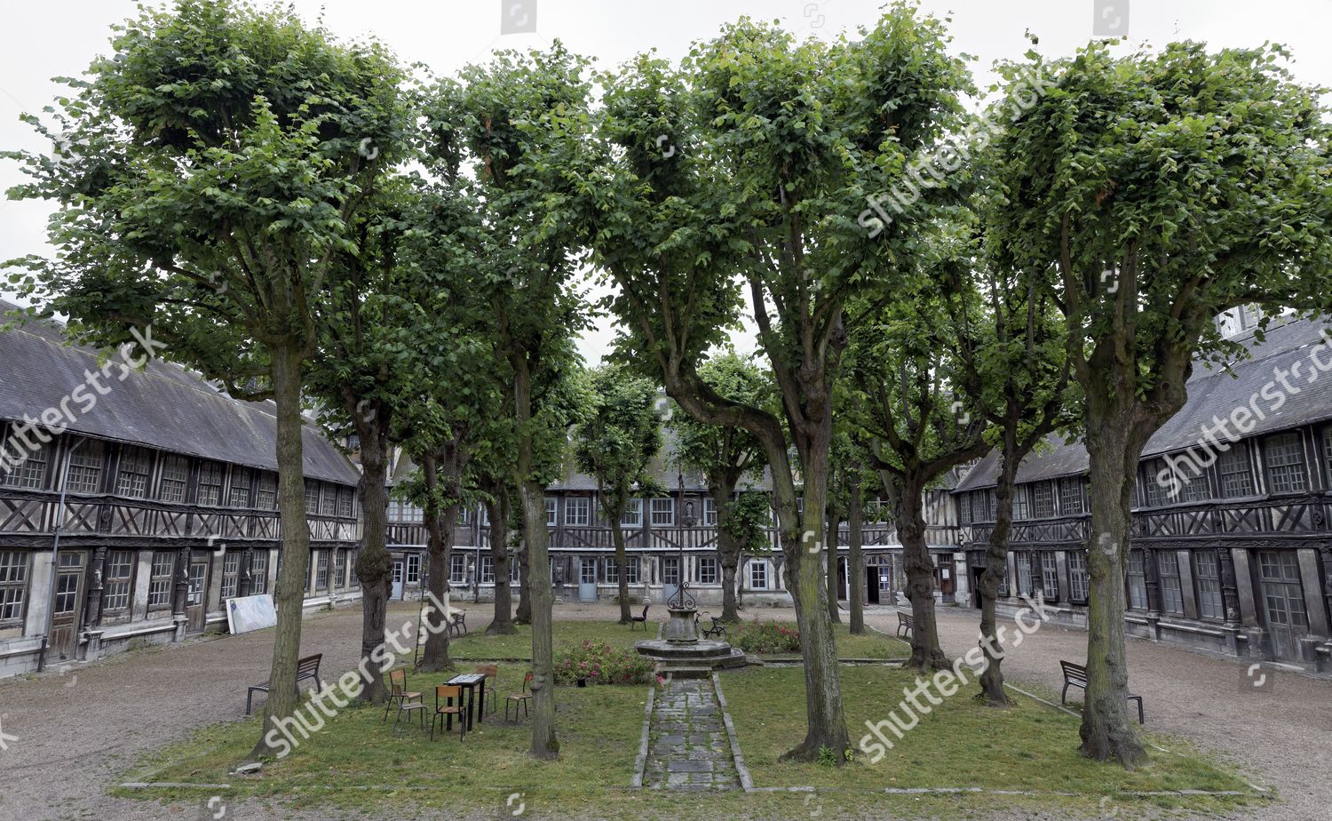 Medieval Plague Cemetery De Saintmaclou Rouen Editorial Stock Photo ...