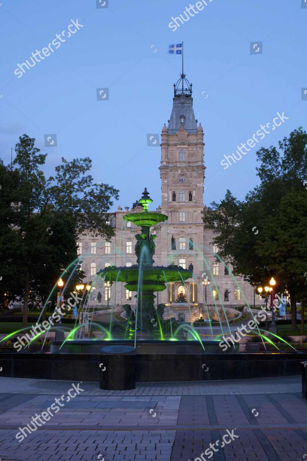 Fontaine De Tourny Tourny Fountain Quebec Editorial Stock Photo - Stock ...