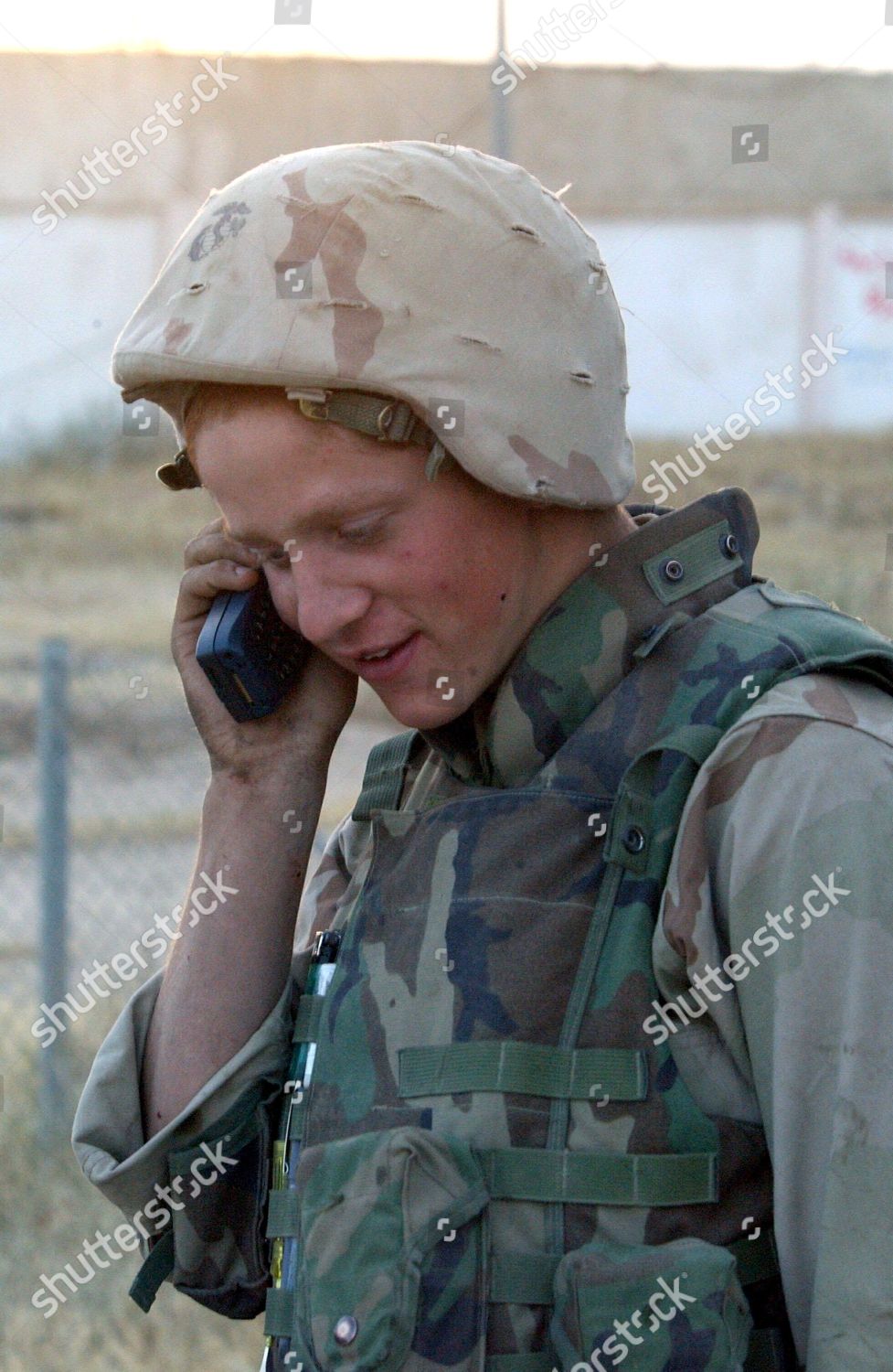 Young Us Marine 3rd Lar Calling Editorial Stock Photo - Stock Image ...