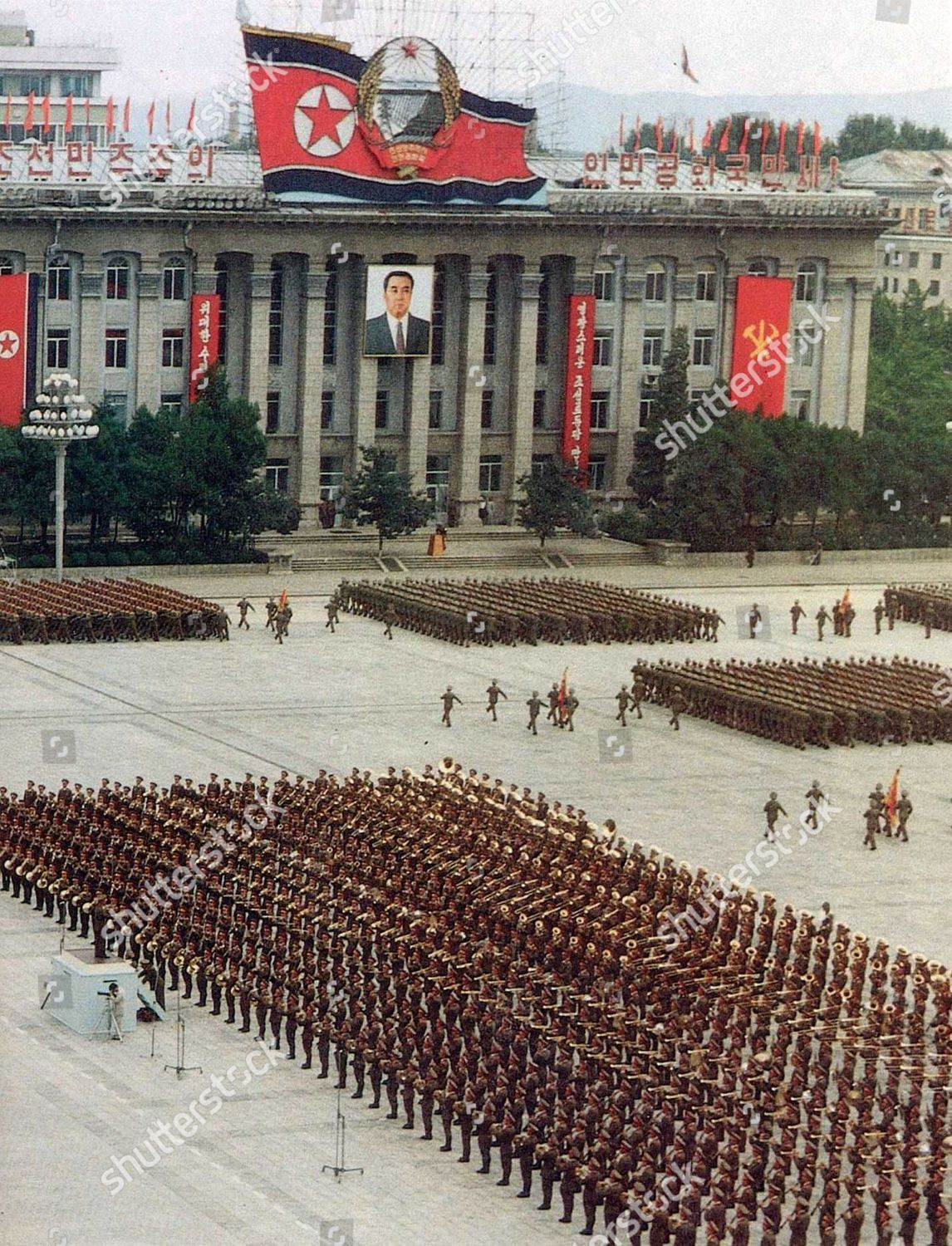 Military Parade Pyongyang North Korea Editorial Stock Photo - Stock ...