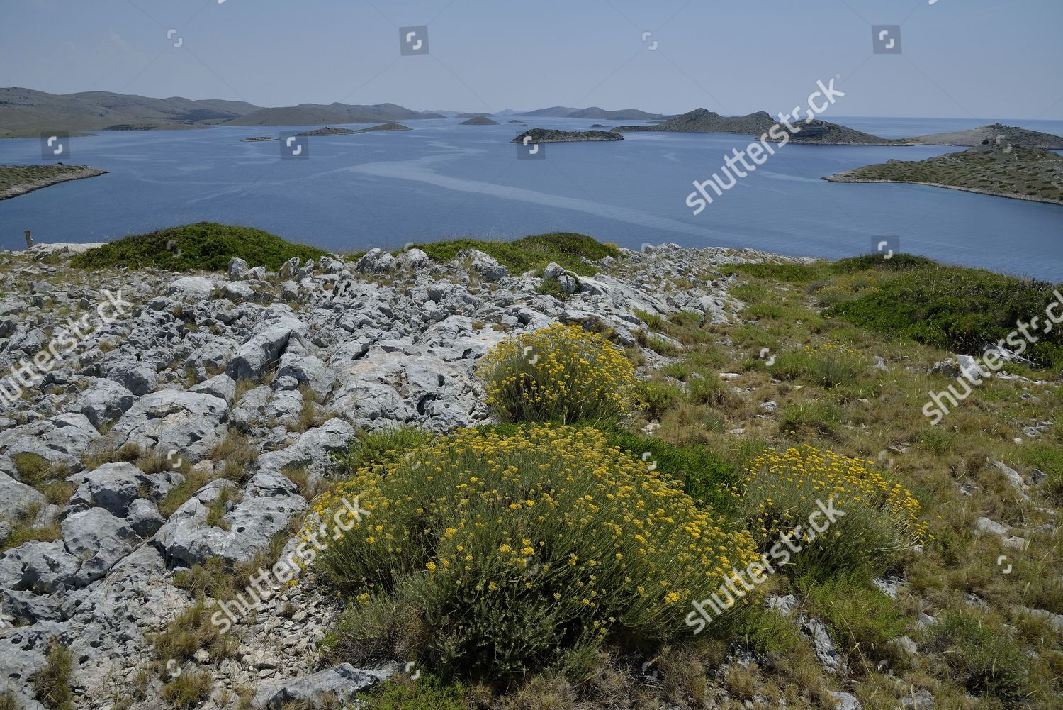 View Levrnaka Island Over Kornati Islands Editorial Stock Photo - Stock ...