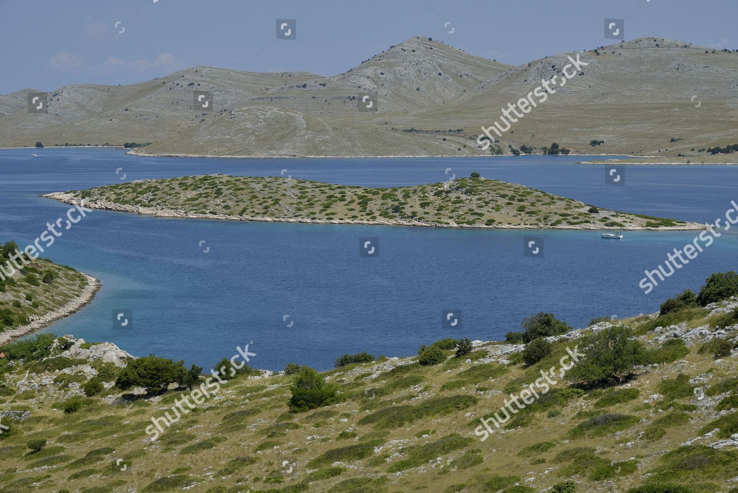 View Levrnaka Island Over Kornati Islands Editorial Stock Photo - Stock ...