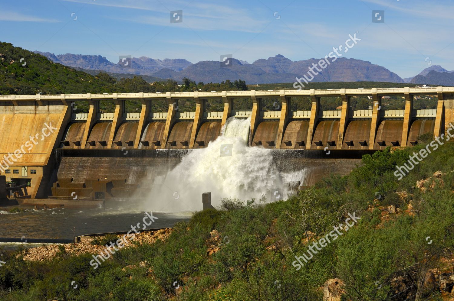 Clanwilliam Dam On Olifants River Open Editorial Stock Photo - Stock ...