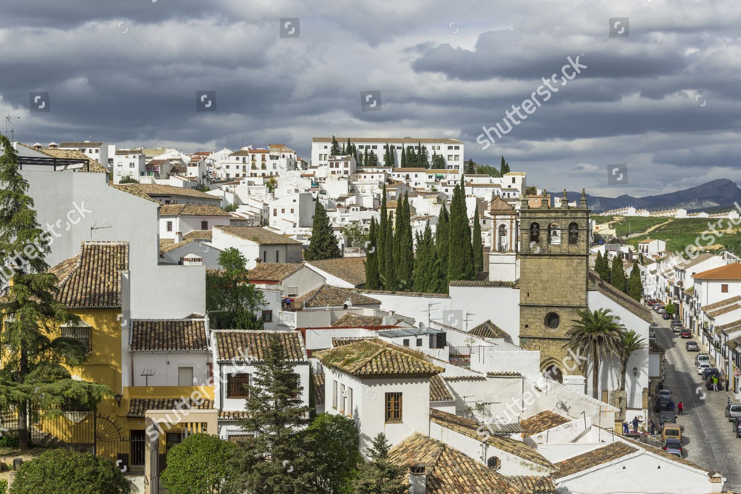 Townscape Church Iglesia Padre Jesus Casa Editorial Stock Photo - Stock ...
