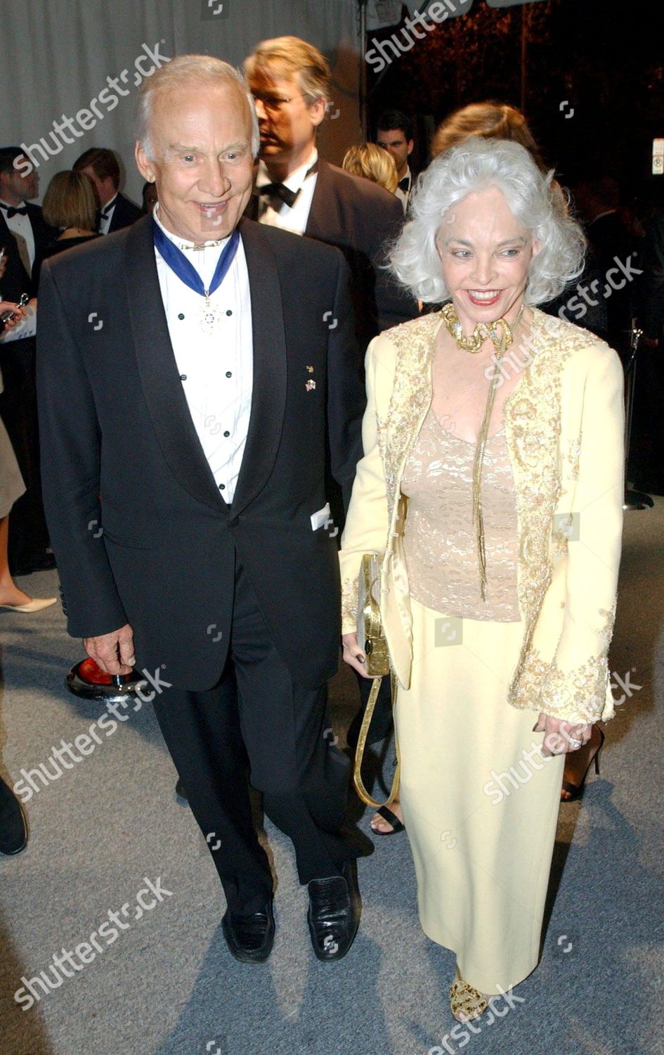 Edwin Buzz Aldrin His Wife Editorial Stock Photo - Stock Image ...