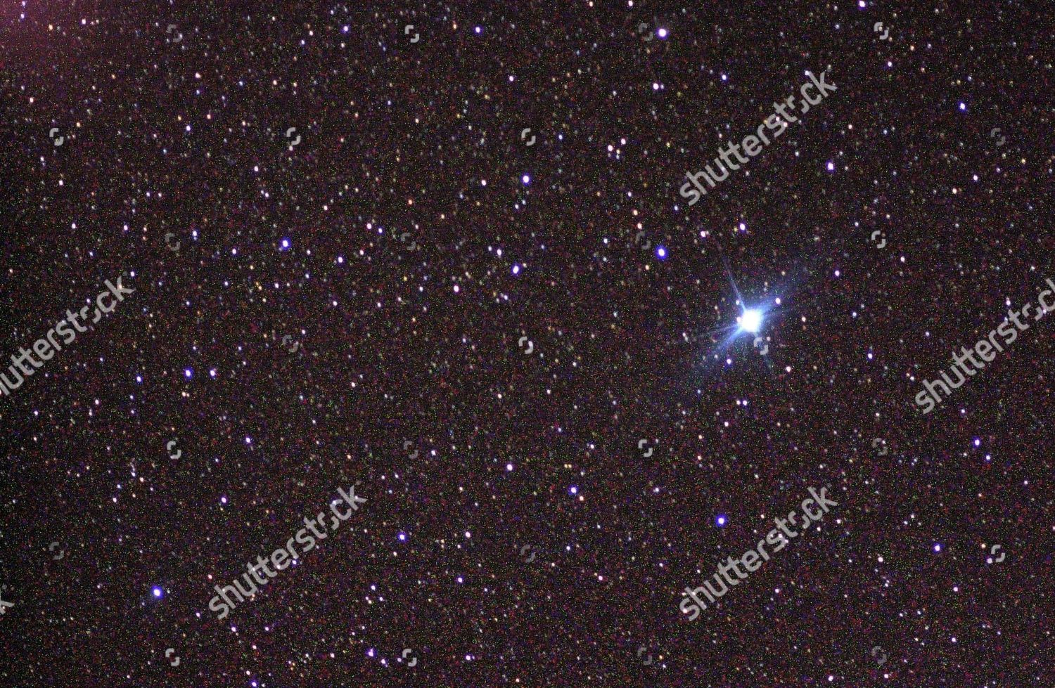 Canopus Second Brightest Star Sky Editorial Stock Photo - Stock Image ...