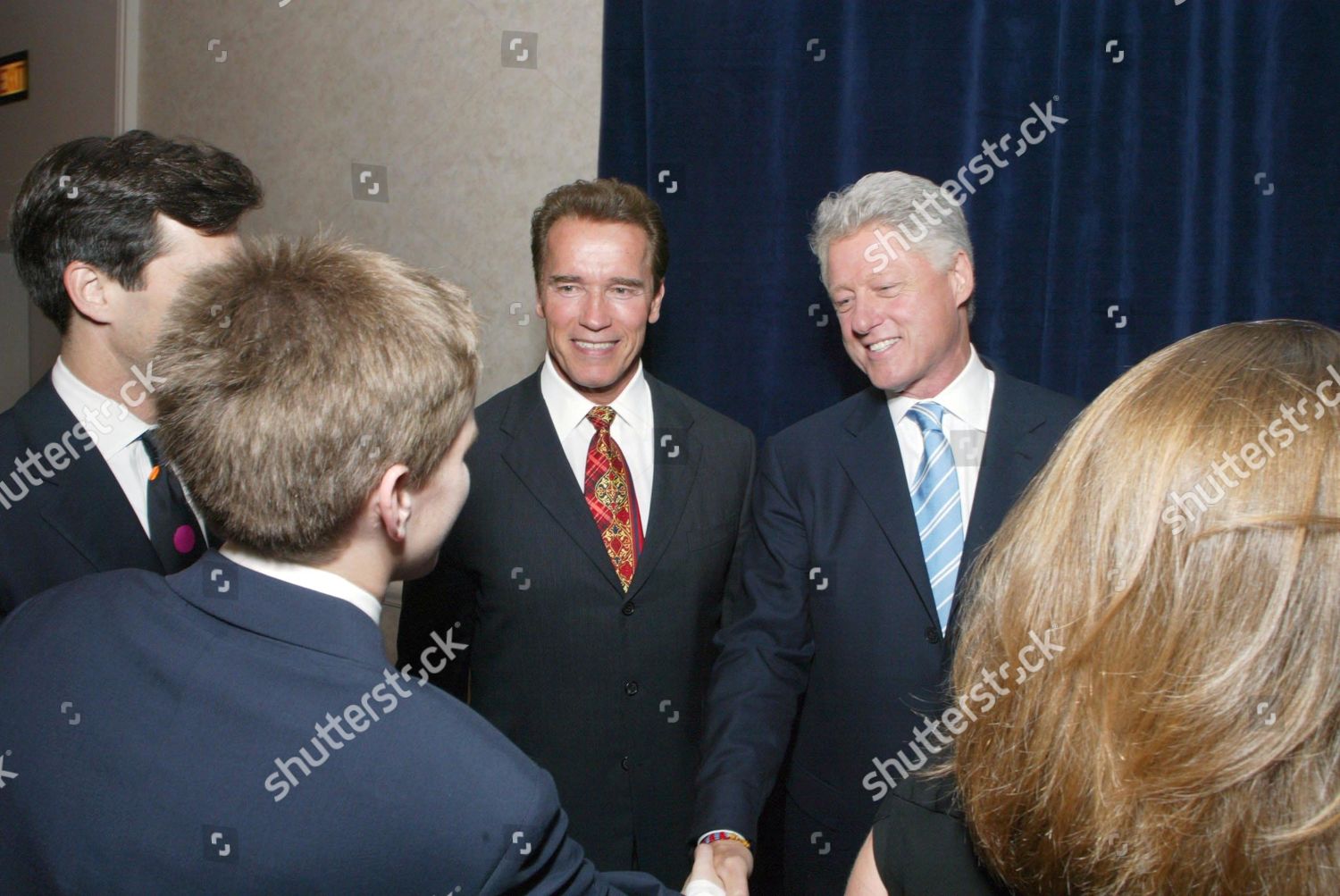 Arnold Schwarzenegger Bill Clinton Editorial Stock Photo - Stock Image ...
