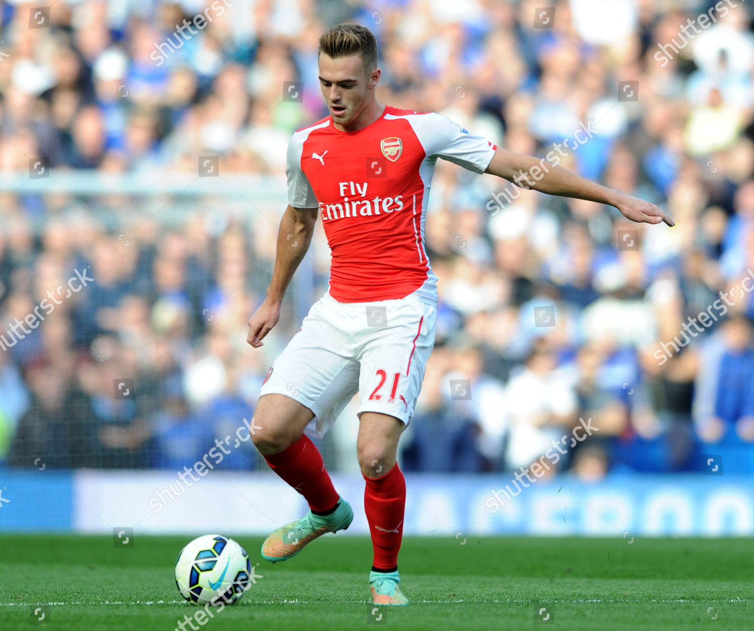 Arsenals Calum Chambers Editorial Stock Photo - Stock Image | Shutterstock