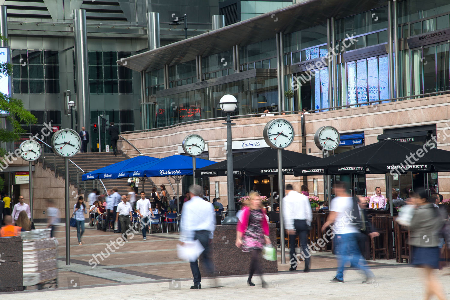 Canary Wharf Concourse Editorial Stock Photo - Stock Image | Shutterstock