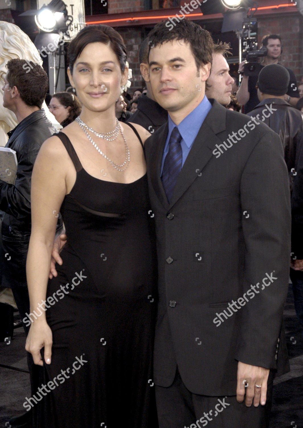 Carrie Anne Moss Husband Steven Roy Editorial Stock Photo - Stock Image ...