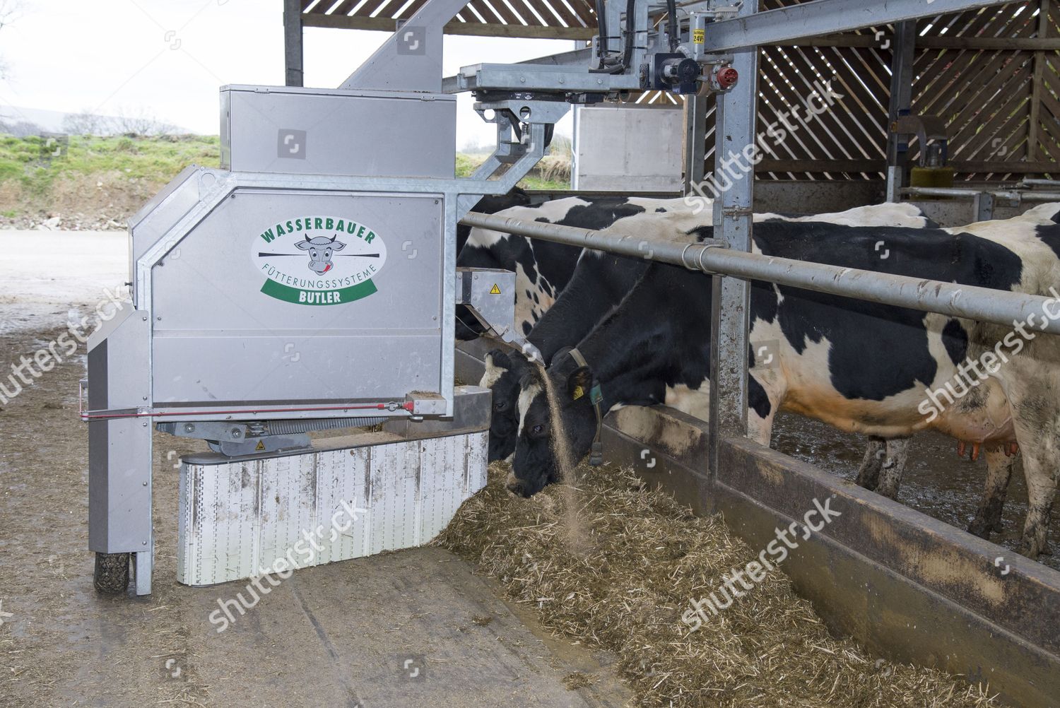 Wasserbauer Butler Automatic Feeder Scraper On Editorial Stock Photo ...
