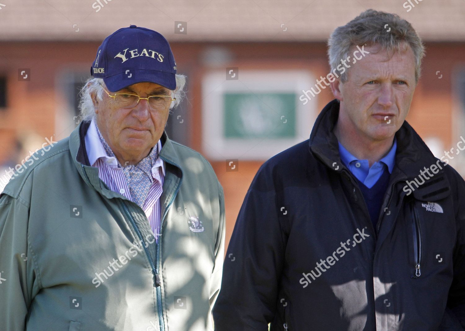 John Magnier Eddie Fitzpatrick Inspect Yearlings Editorial Stock Photo ...