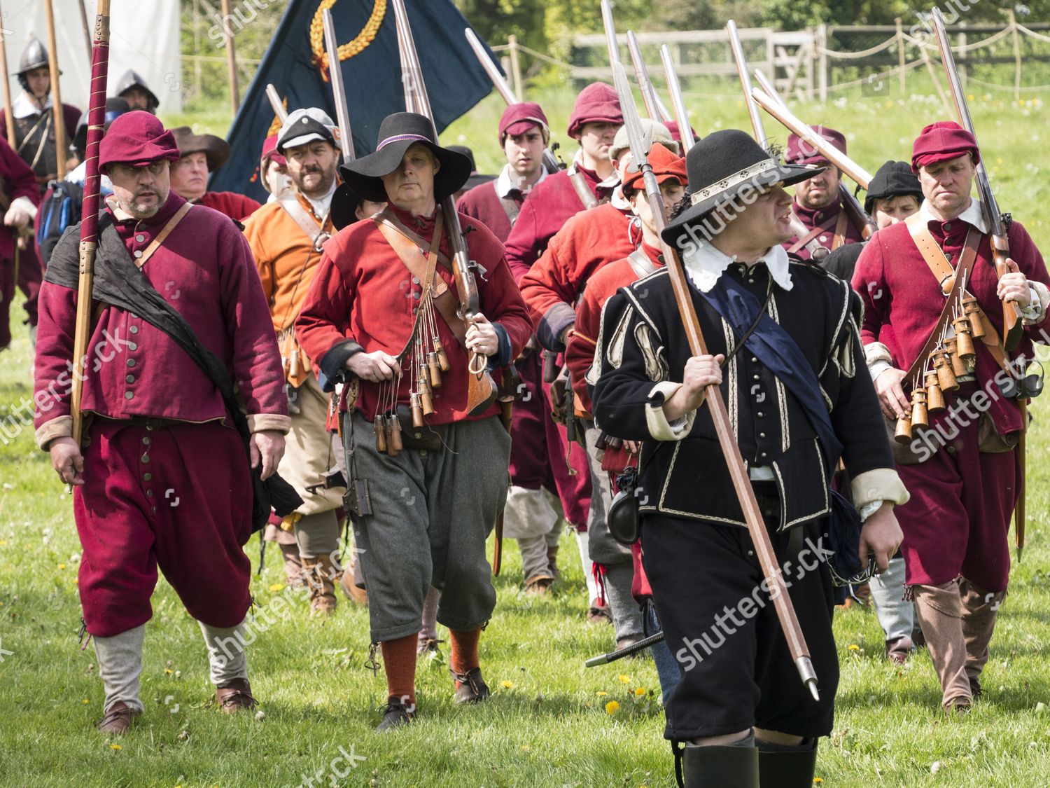 Actors Perform Wearing Stuart Era Th Editorial Stock Photo - Stock ...