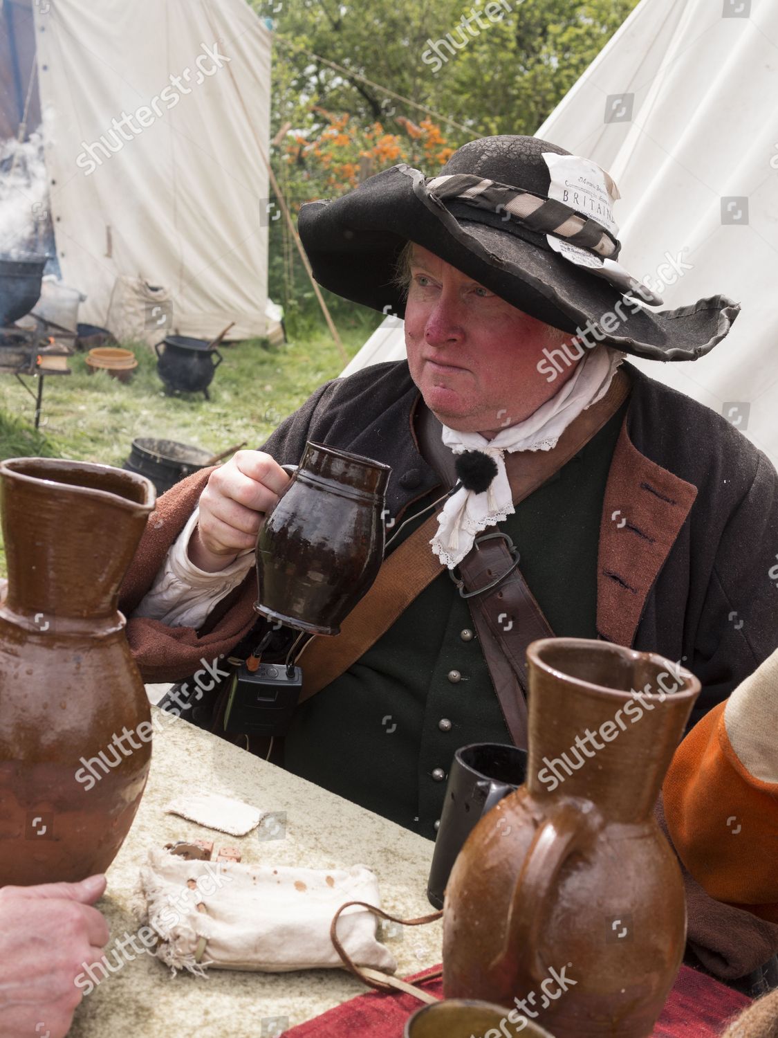 Actors Perform Wearing Stuart Era Th Editorial Stock Photo - Stock ...