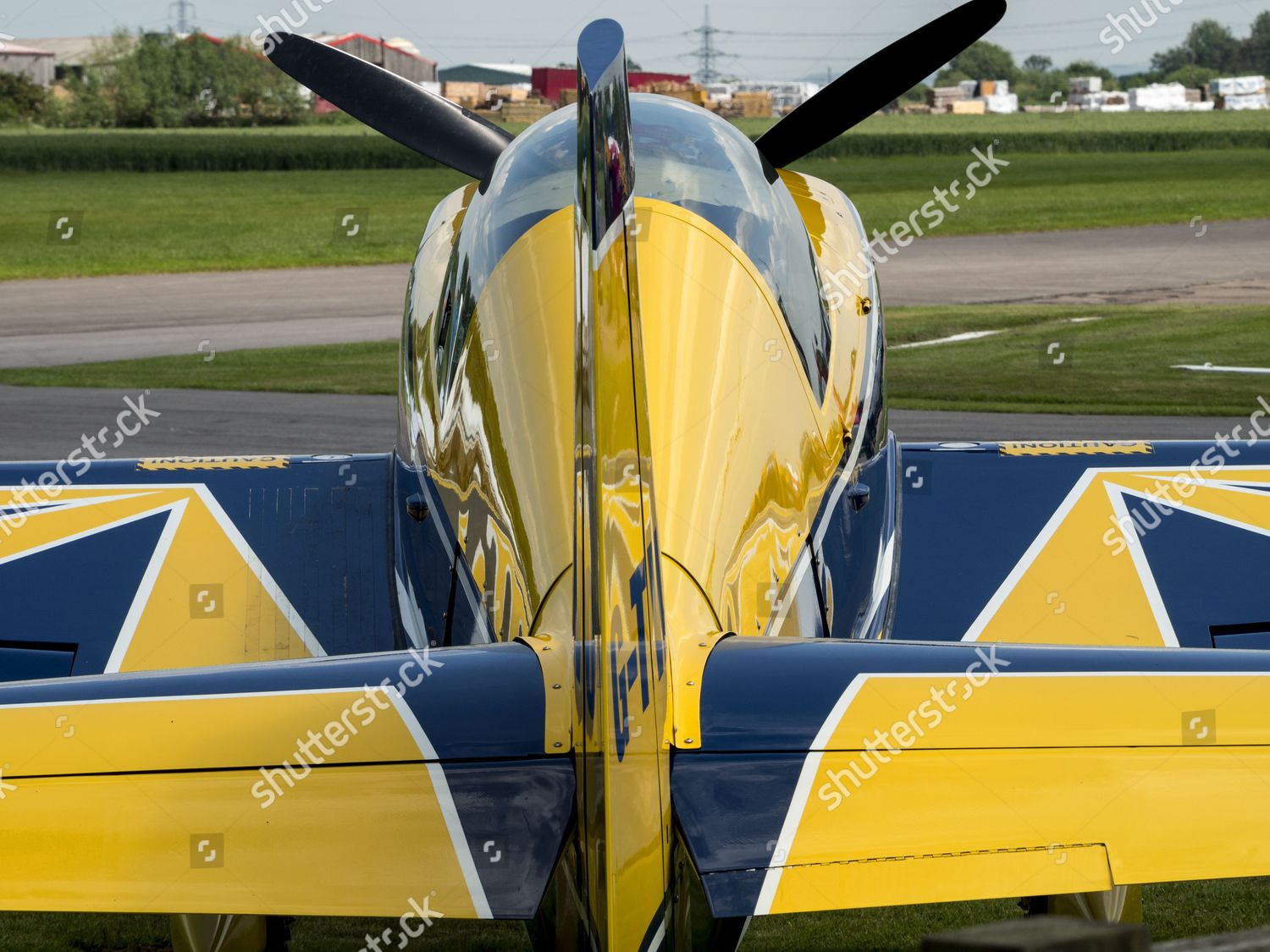 Extra 200 Aerobatic Sport Aircraft Breighton Editorial Stock Photo ...
