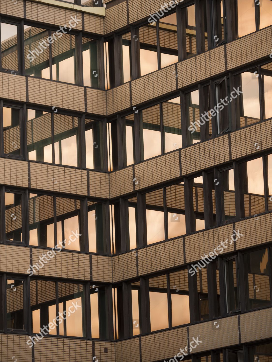 Office Block Windows Sheffield Yorkshire Editorial Stock Photo - Stock ...
