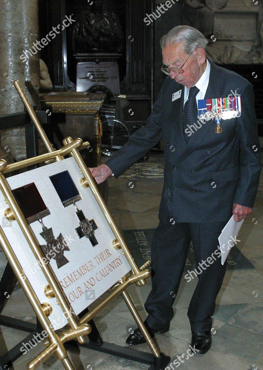 Lieutenant Commader John Bridge His George Editorial Stock Photo ...