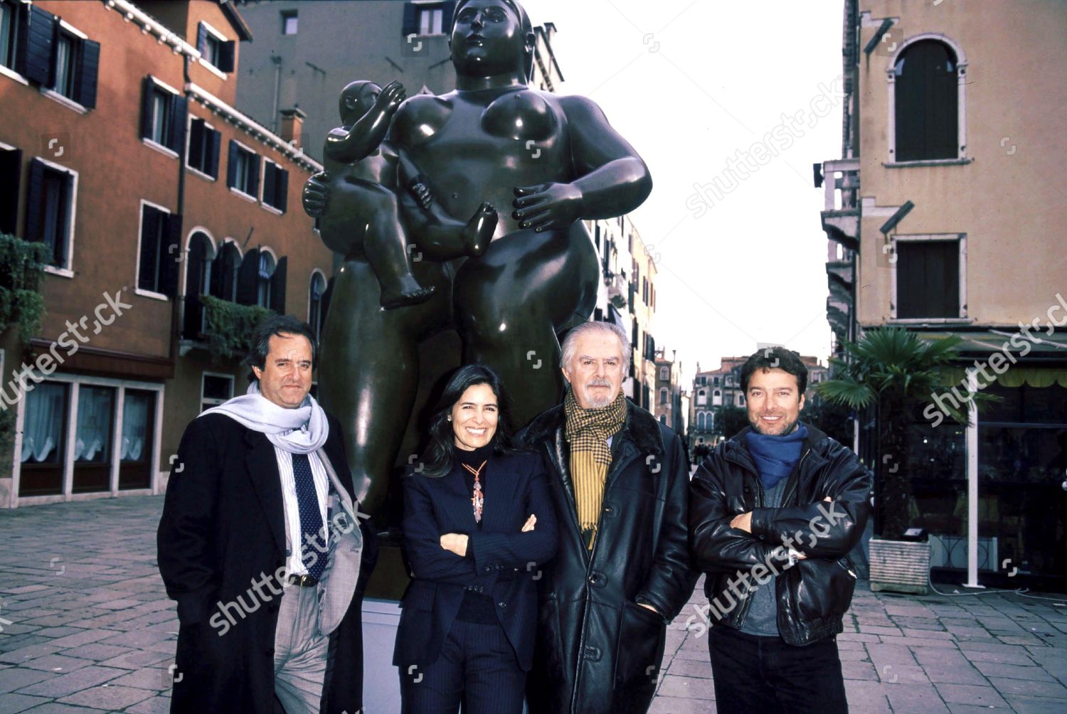 Fernando Botero His Children Fernando Lina Editorial Stock Photo ...
