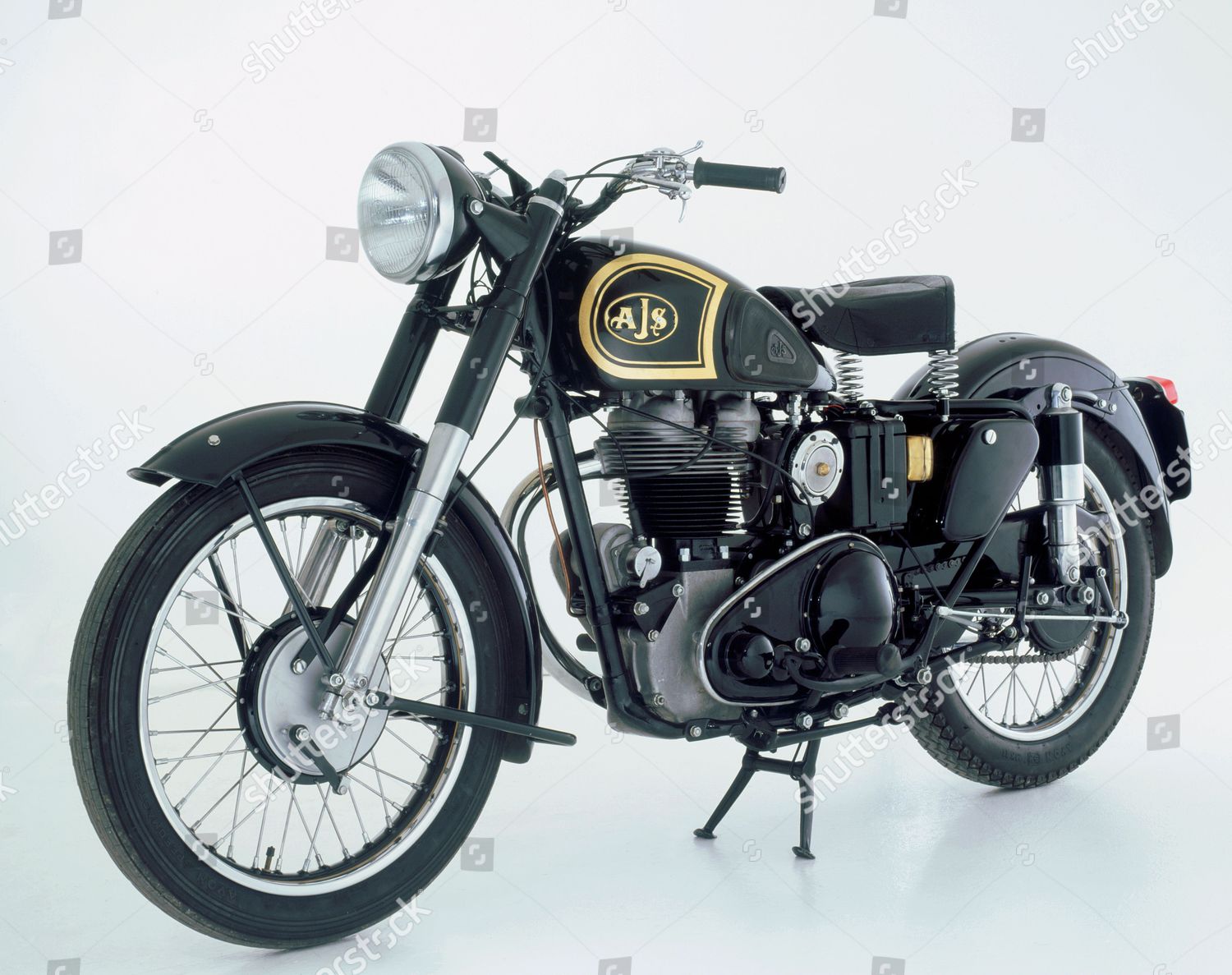 1951 Ajs 500cc Motorcycle Editorial Stock Photo - Stock Image ...