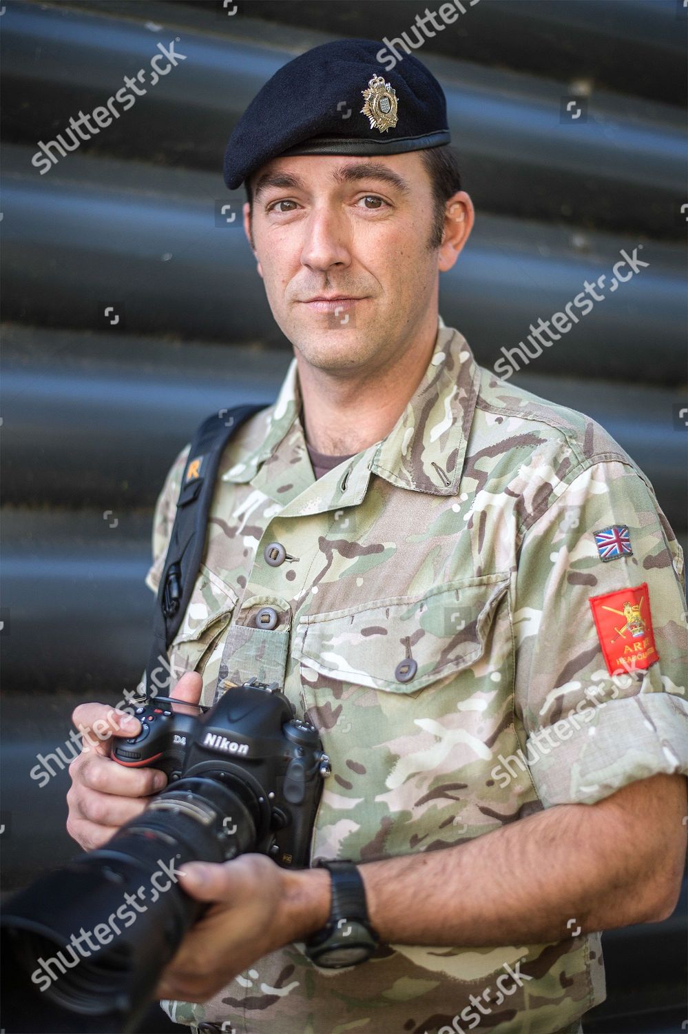 Corporal Jamie Peters Who Awarded Best Editorial Stock Photo - Stock ...
