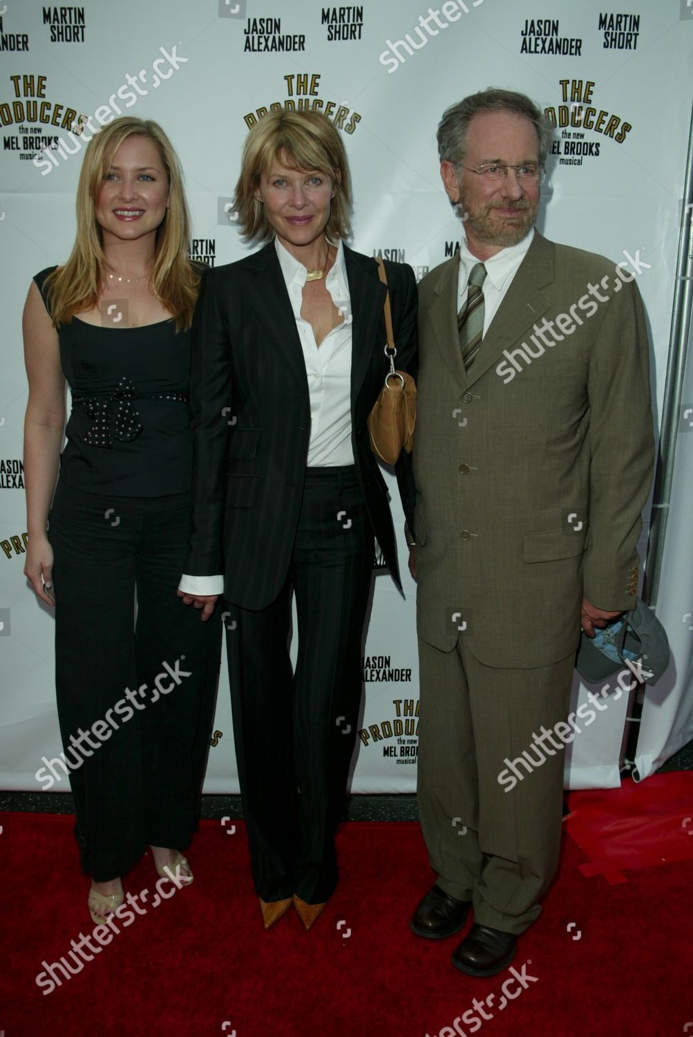 Jessica Capshaw Kate Capshaw Steve Spielberg Editorial Stock Photo ...