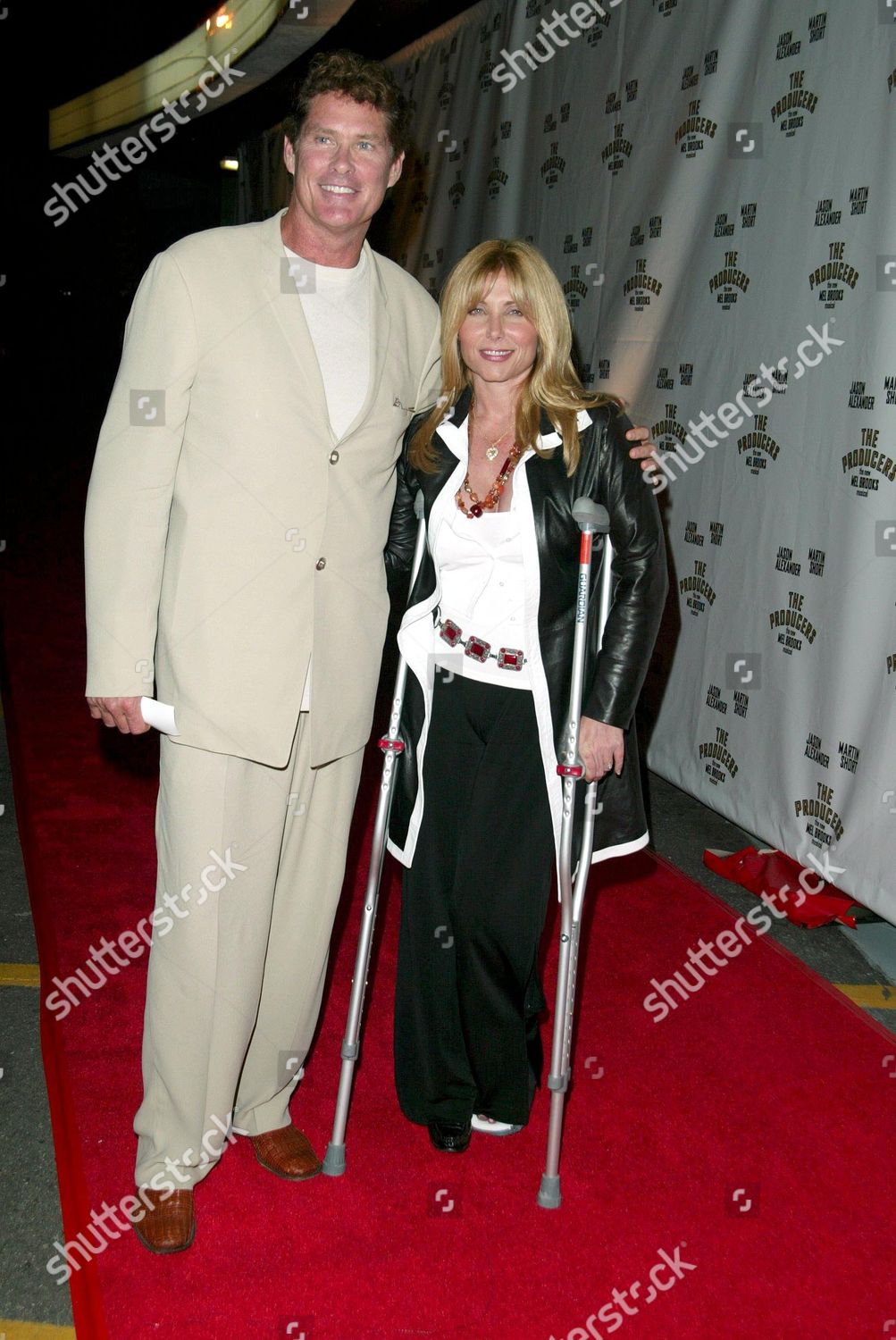 David Hasselhoff Wife Pamela Editorial Stock Photo - Stock Image ...