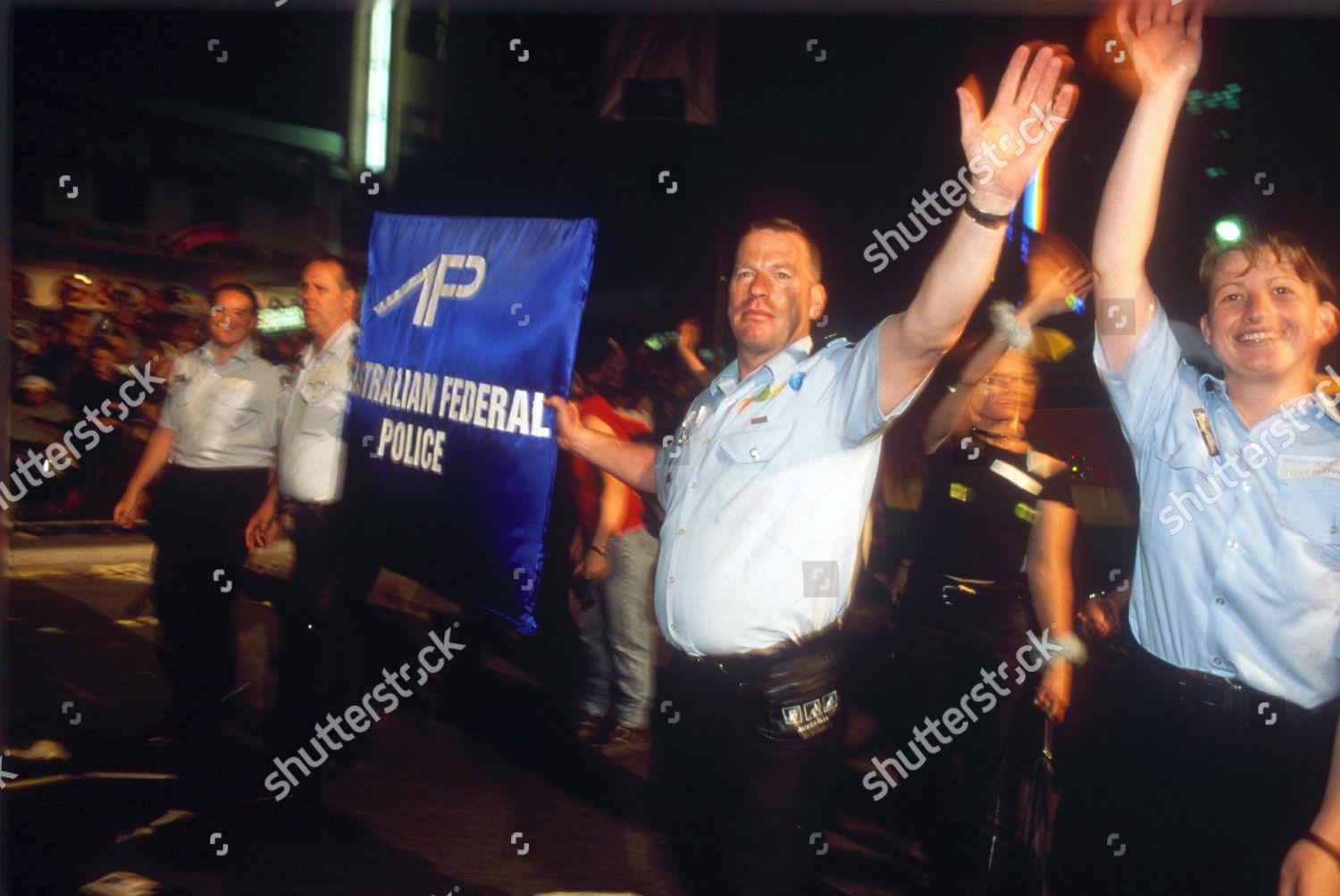 Police Officers Marching Parade Editorial Stock Photo - Stock Image ...