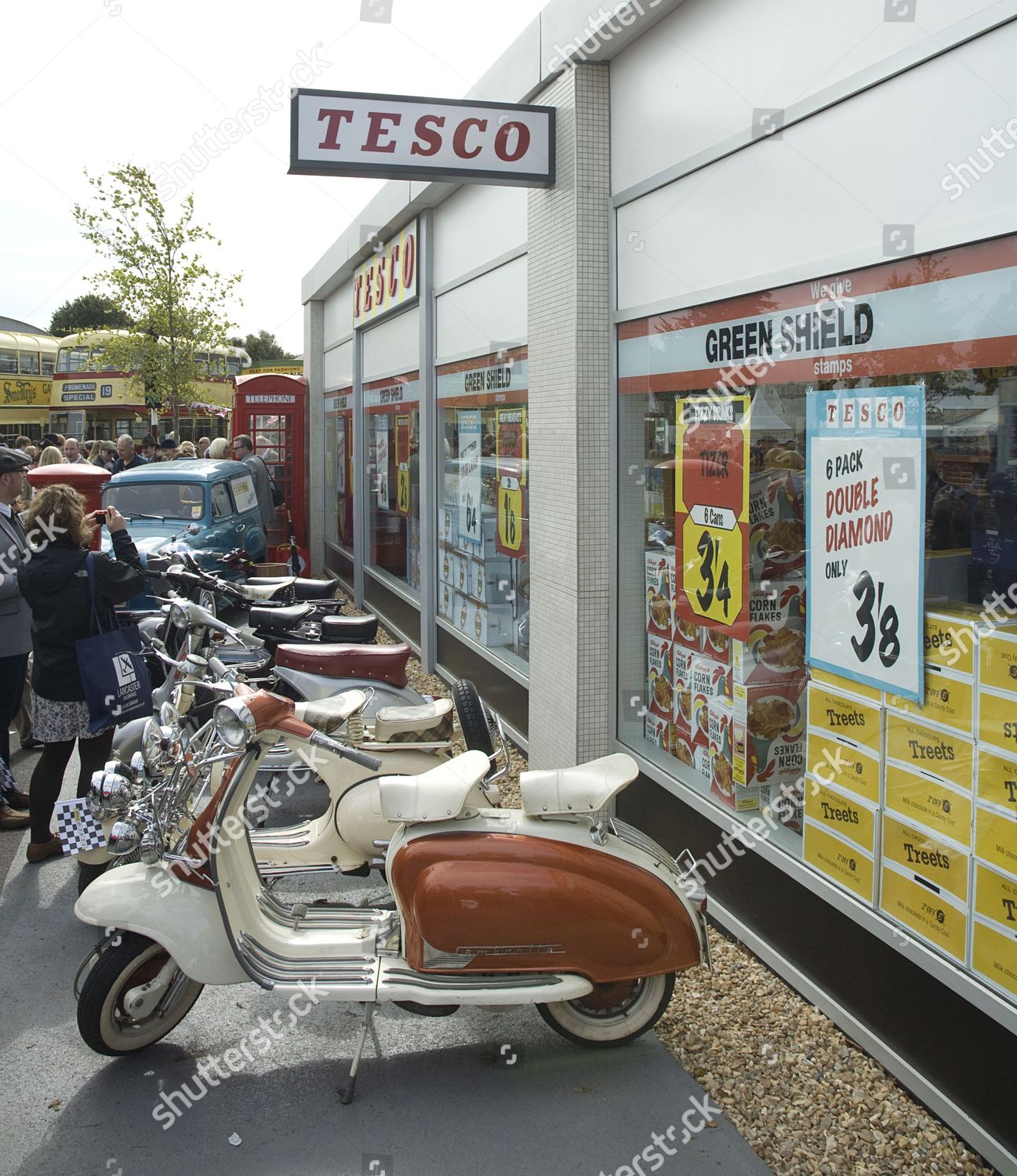 2011 Goodwood Revival Meeting Tesco Retro Editorial Stock Photo - Stock ...