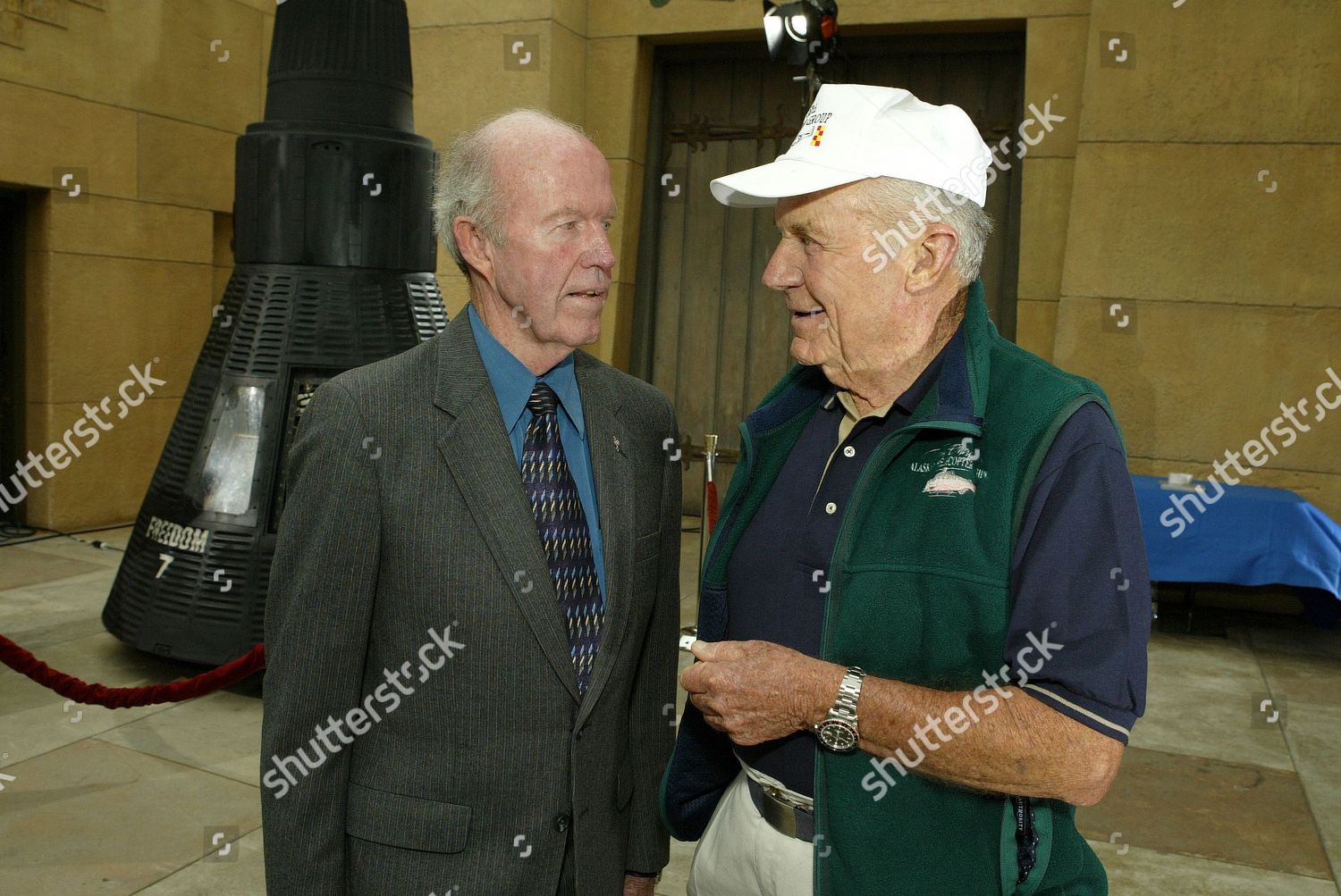 Col Gordon L Cooper Gen Chuck Editorial Stock Photo - Stock Image ...