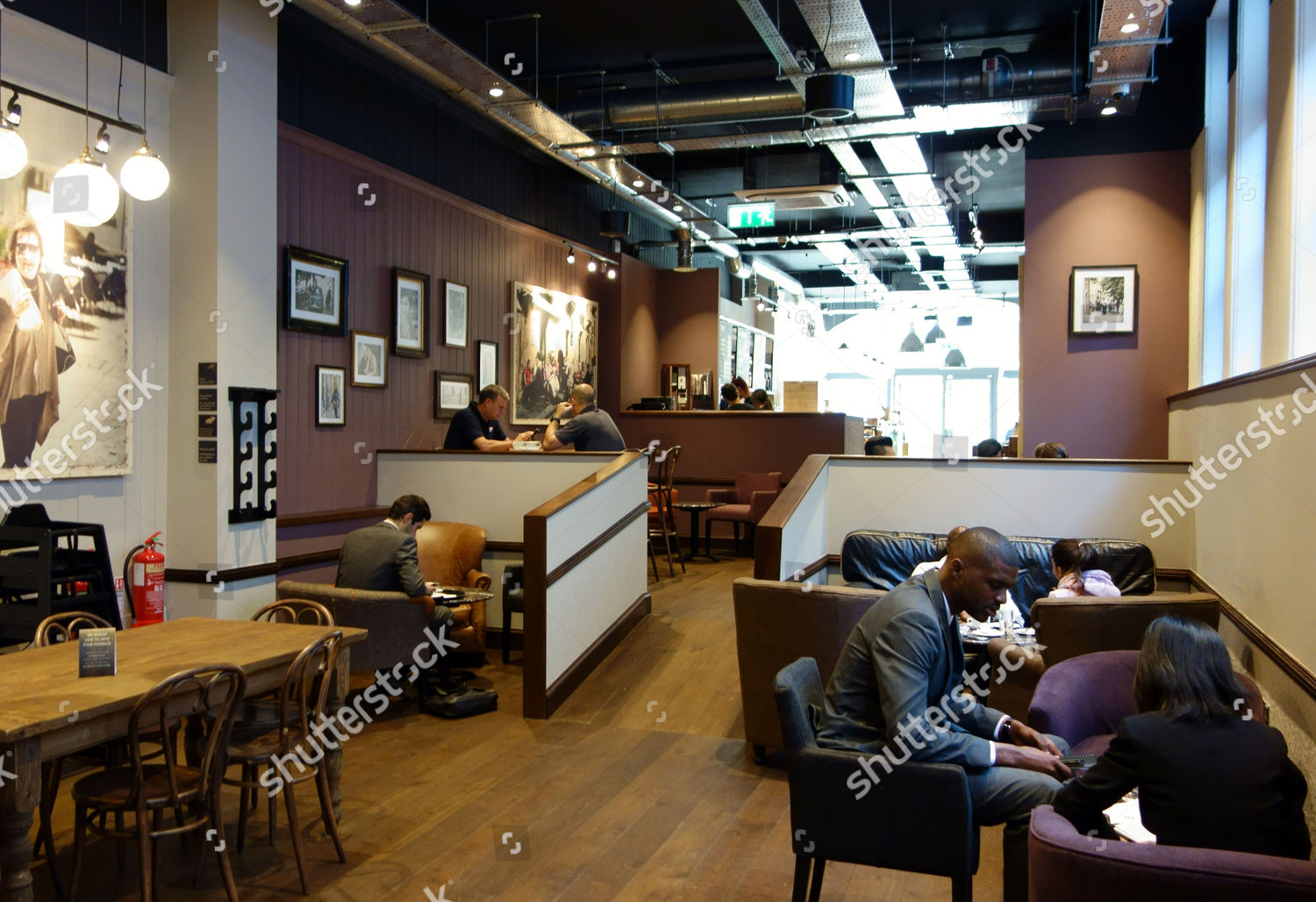 Branch Caffe Nero Coffee London Editorial Stock Photo - Stock Image ...