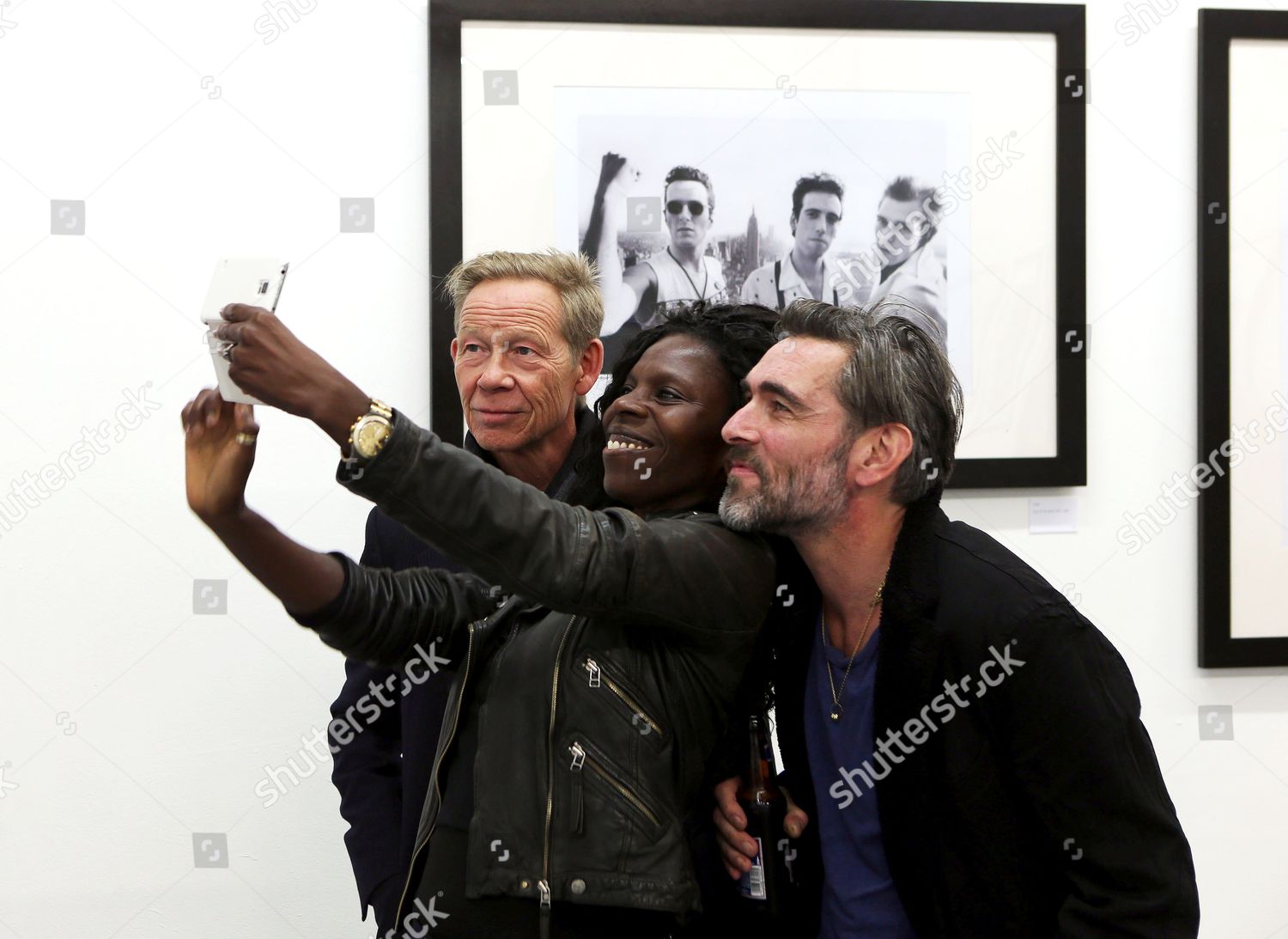 Paul Cook Partner Jeni Guest Editorial Stock Photo - Stock Image ...