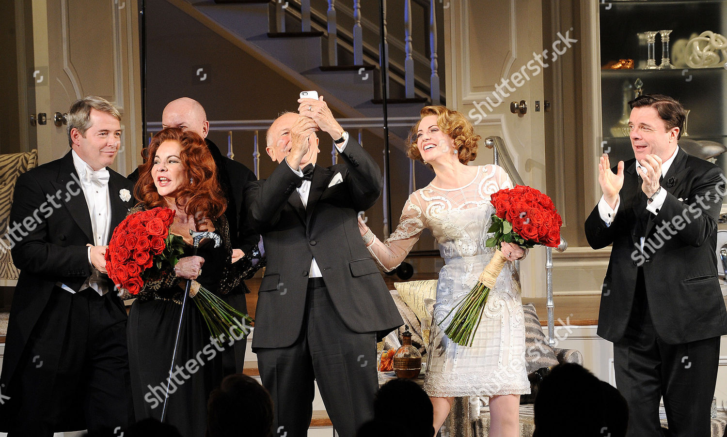 Stockard Channing Matthew Broderick Megan Mullally Editorial Stock ...