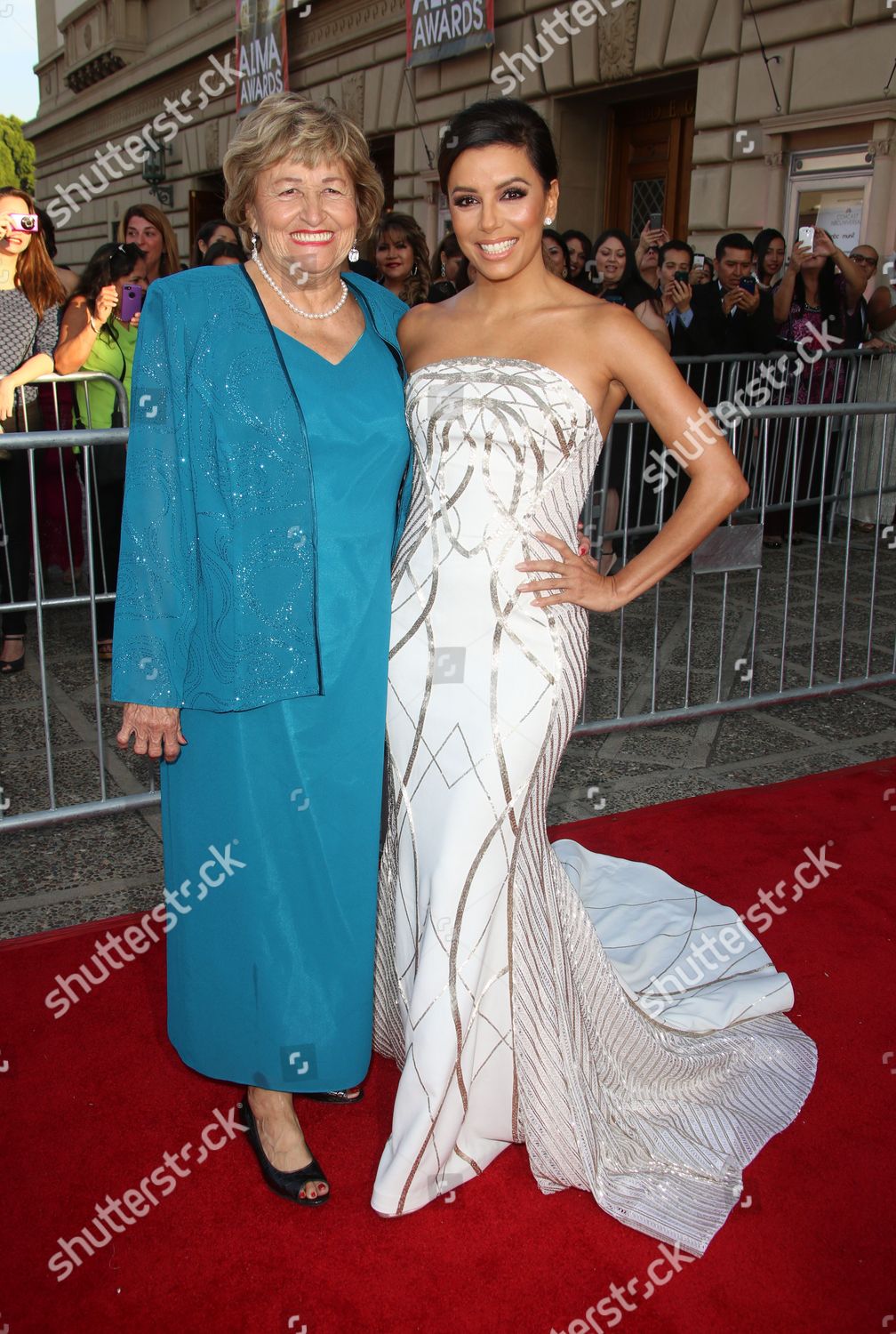 Eva Longoria Her Mother Ella Eva Editorial Stock Photo - Stock Image ...