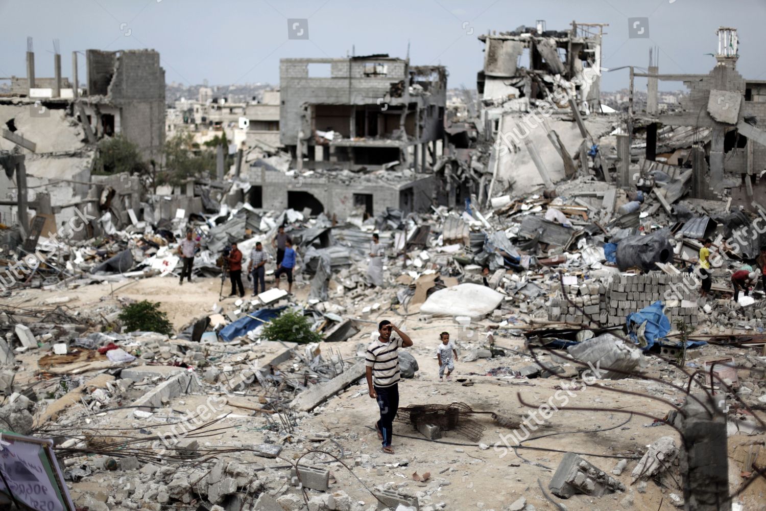 View Shows Rubble Houses Which Were Editorial Stock Photo - Stock Image ...