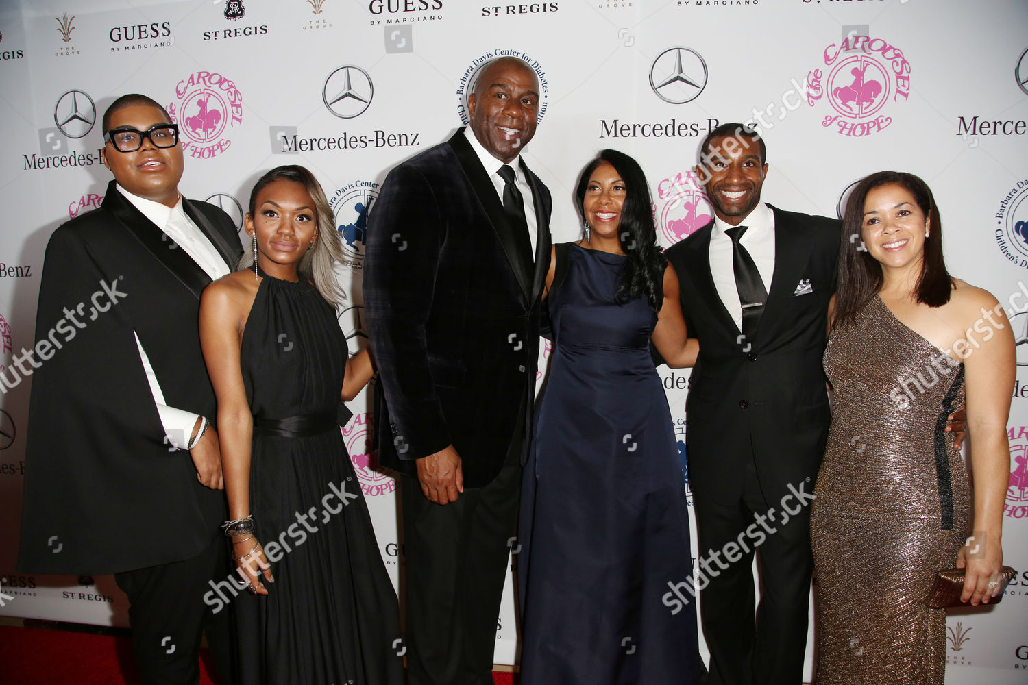 Magic Johnson Family Editorial Stock Photo - Stock Image | Shutterstock