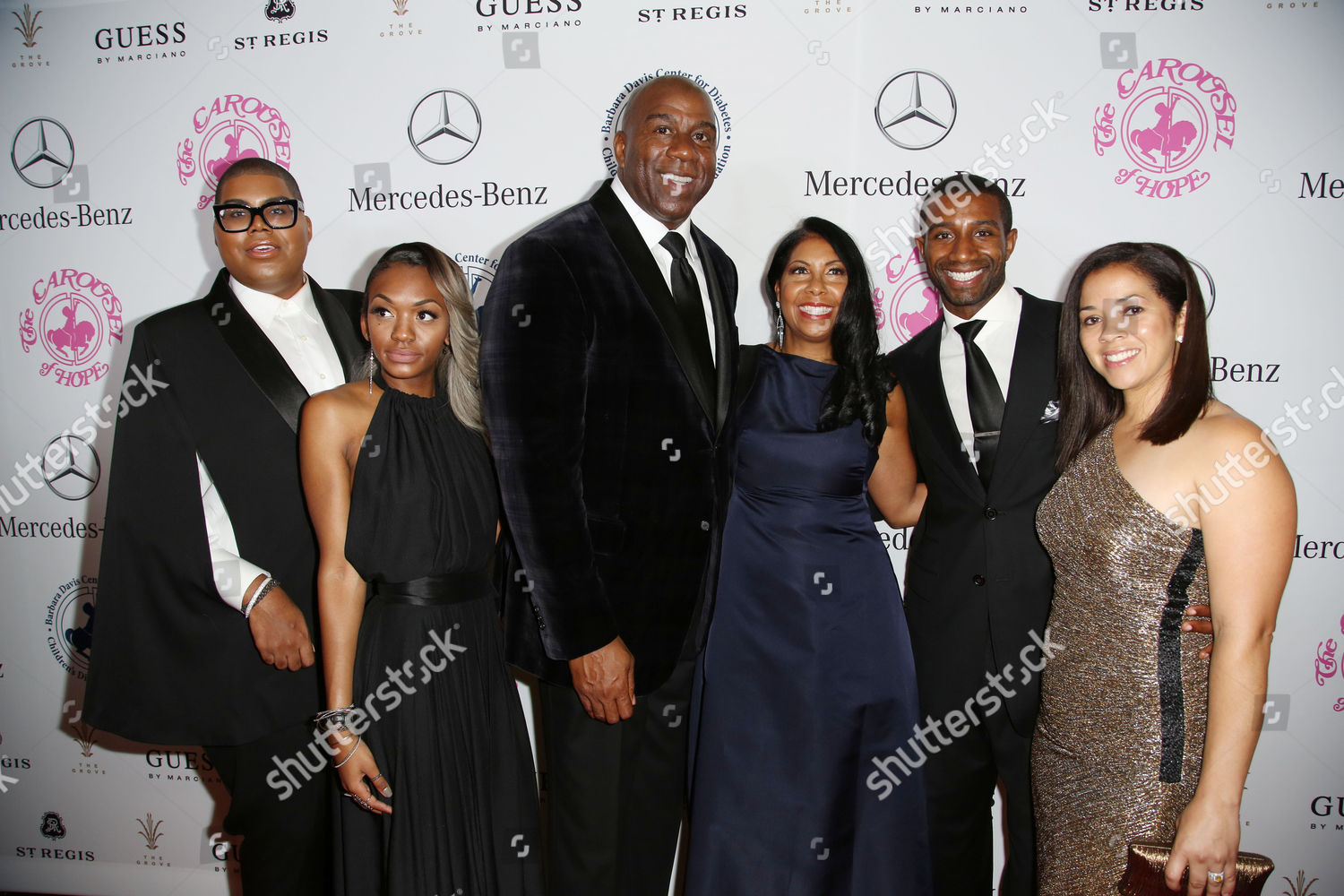 Magic Johnson Family Editorial Stock Photo - Stock Image | Shutterstock