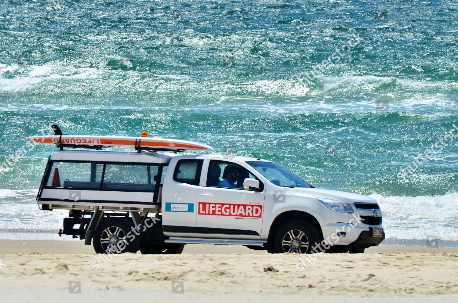 Australian Lifeguards Gold Coast Australia Australian Editorial Stock ...