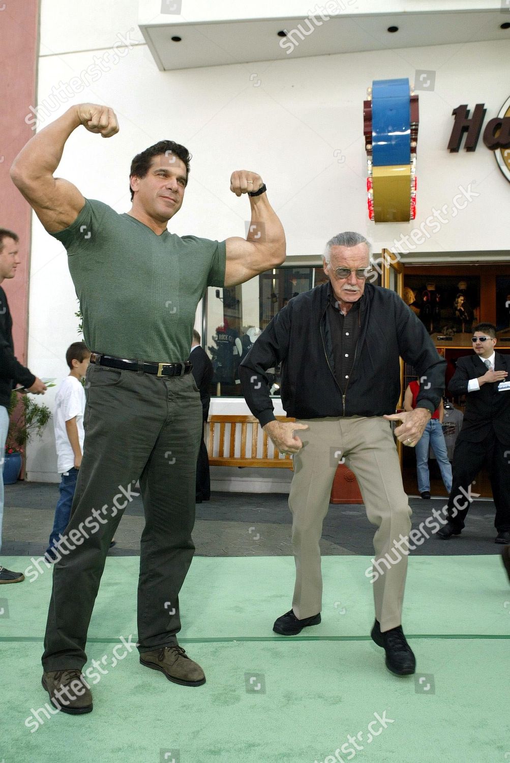 Lou Ferrigno Stan Lee Editorial Stock Photo - Stock Image | Shutterstock