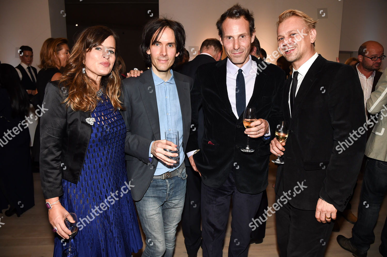 Jade Jagger Piers Jackson Marlon Richards - Foto de stock de contenido ...