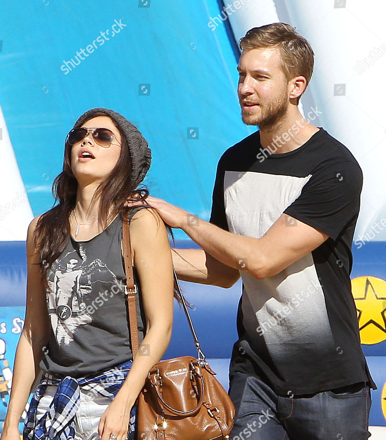 Aarika Wolf Calvin Harris Editorial Stock Photo - Stock Image ...