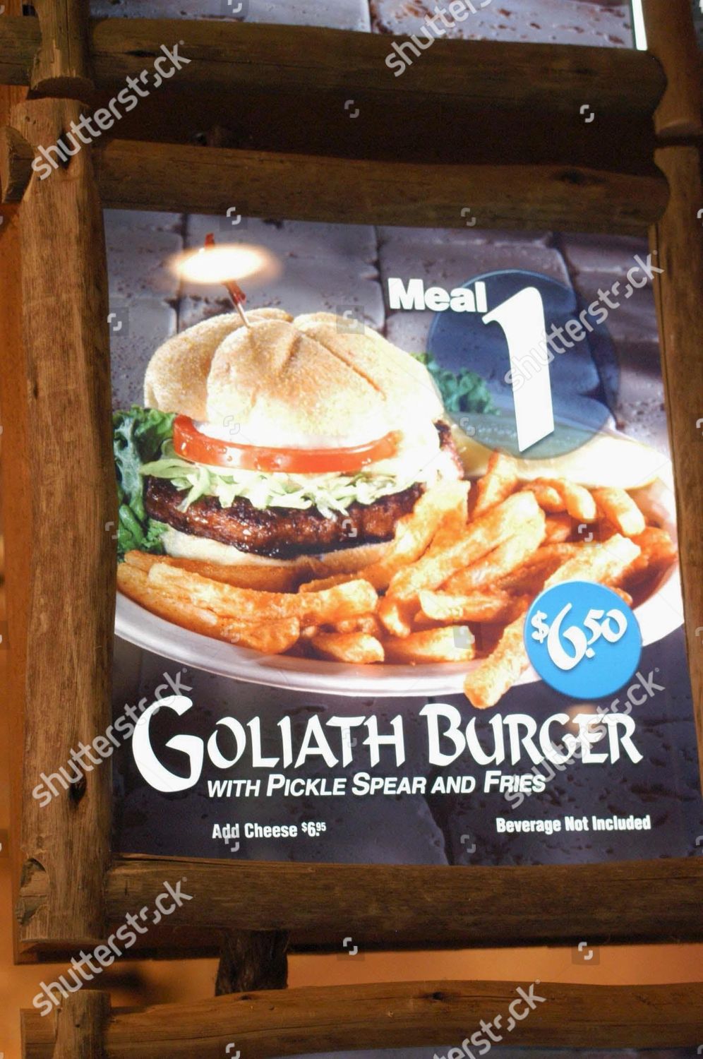 Goliath Burger Editorial Stock Photo - Stock Image | Shutterstock